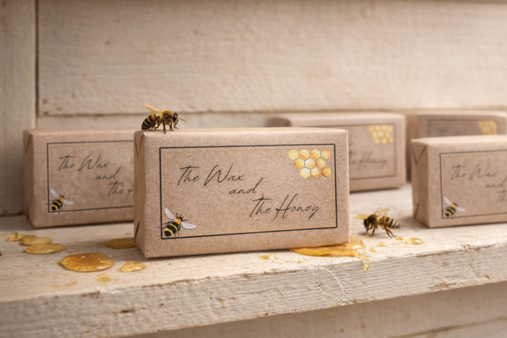 The Wax and The Honey – Unperfumed Limited Release Soap – Droyts Fine Soaps